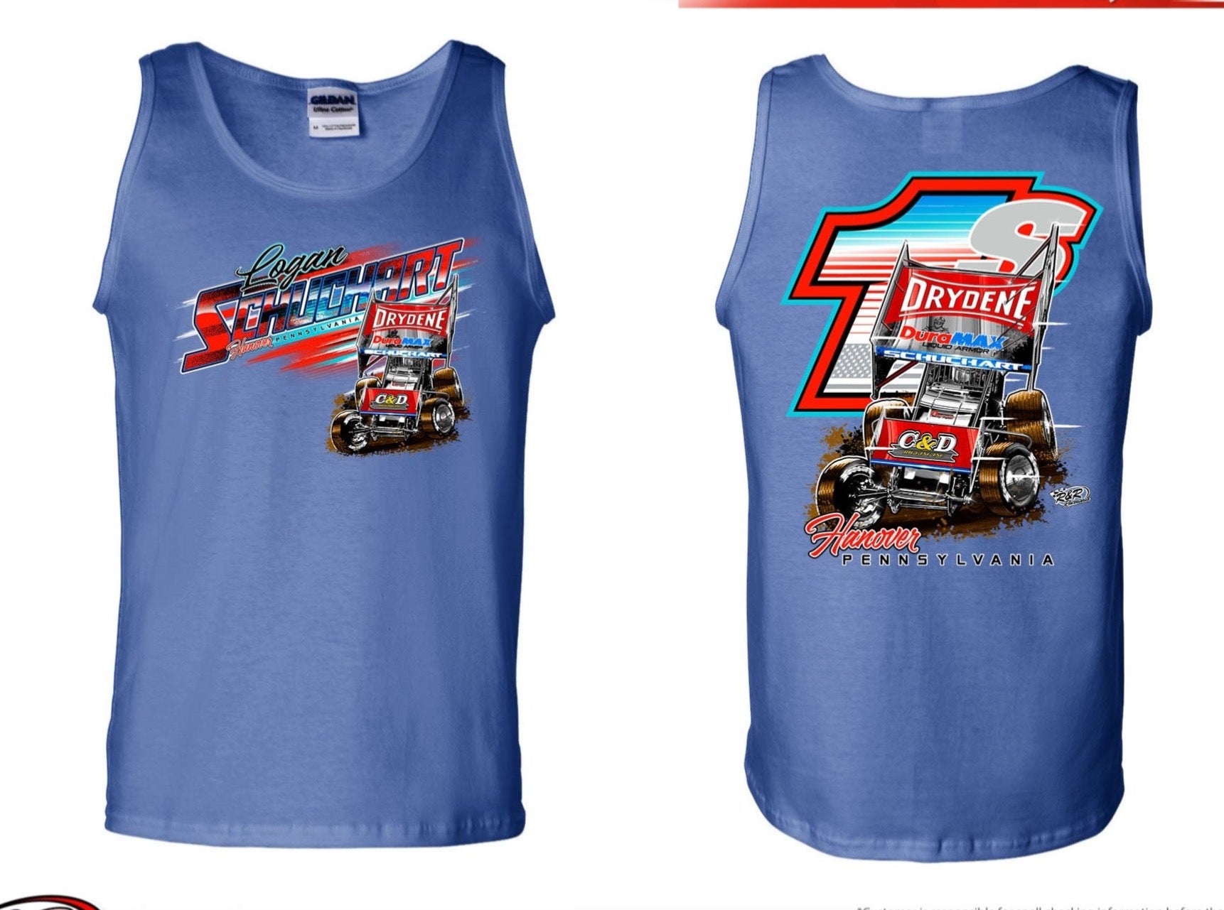 Diggin Tank Top | Shark Racing