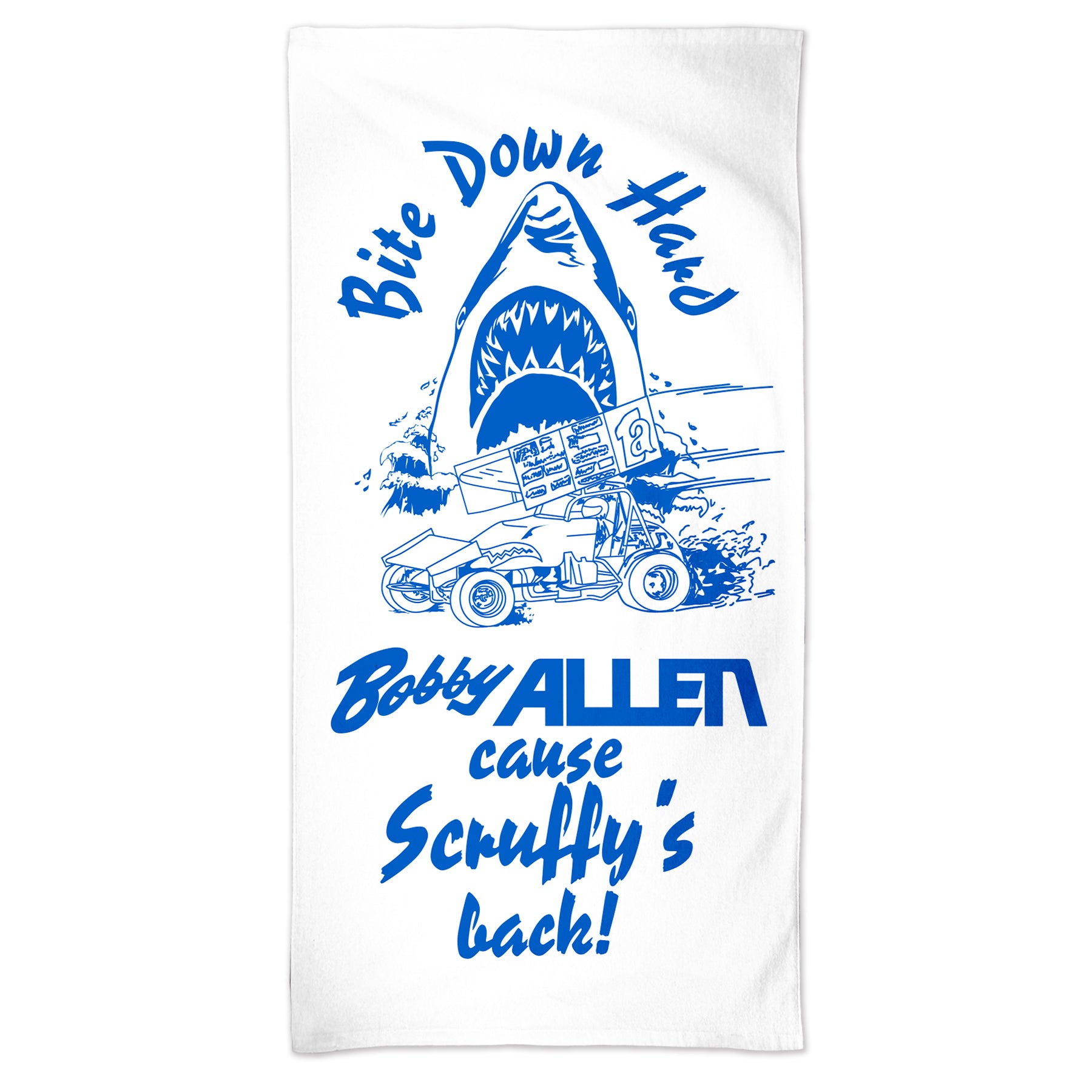 Bobby Allen Throwback Towel | Shark Racing