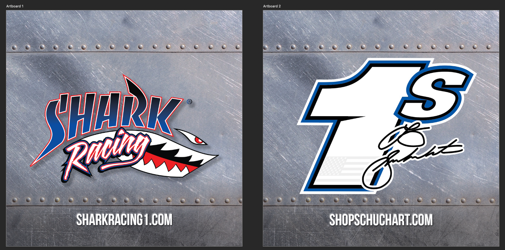 Beverage Coasters | Shark Racing