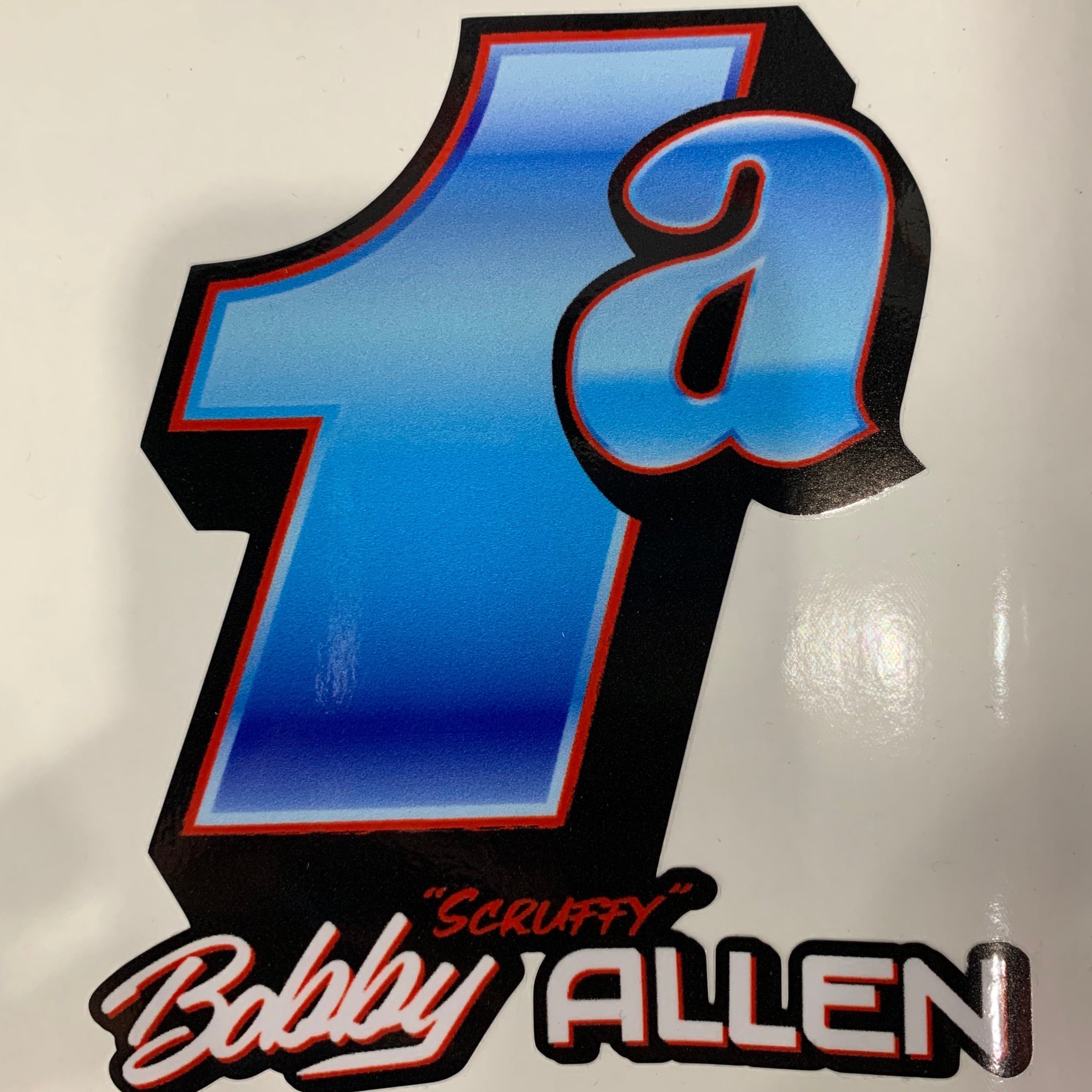 Bobby Allen 1a Decal | Shark Racing
